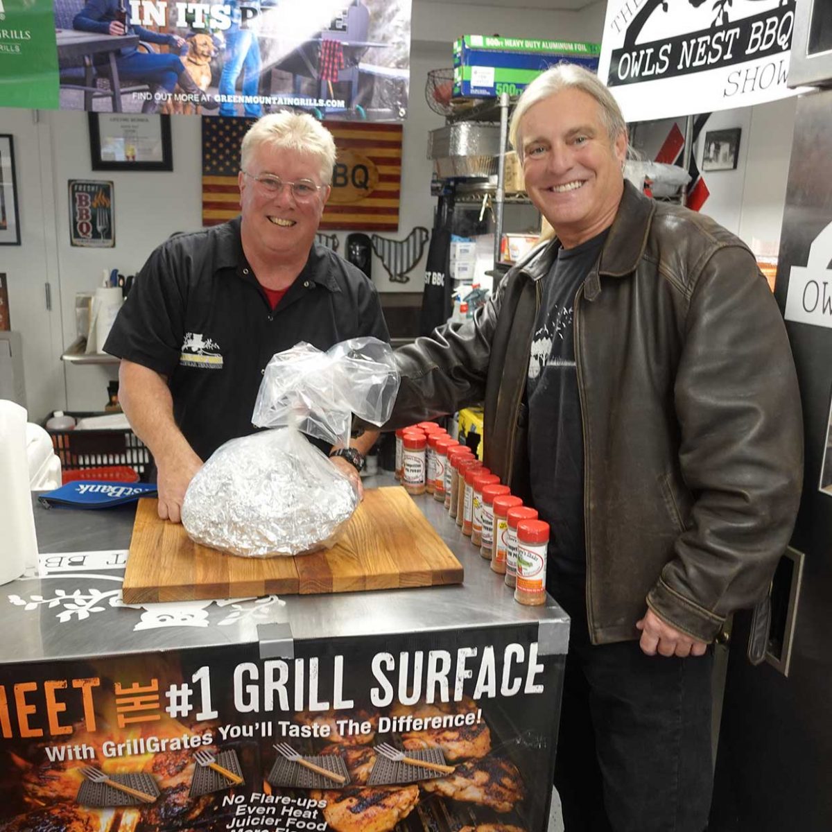 STEVE DOTSON THE COOKOUT COACH ON THE OWLS NEST BBQ SHOW - Owl's Nest BBQ